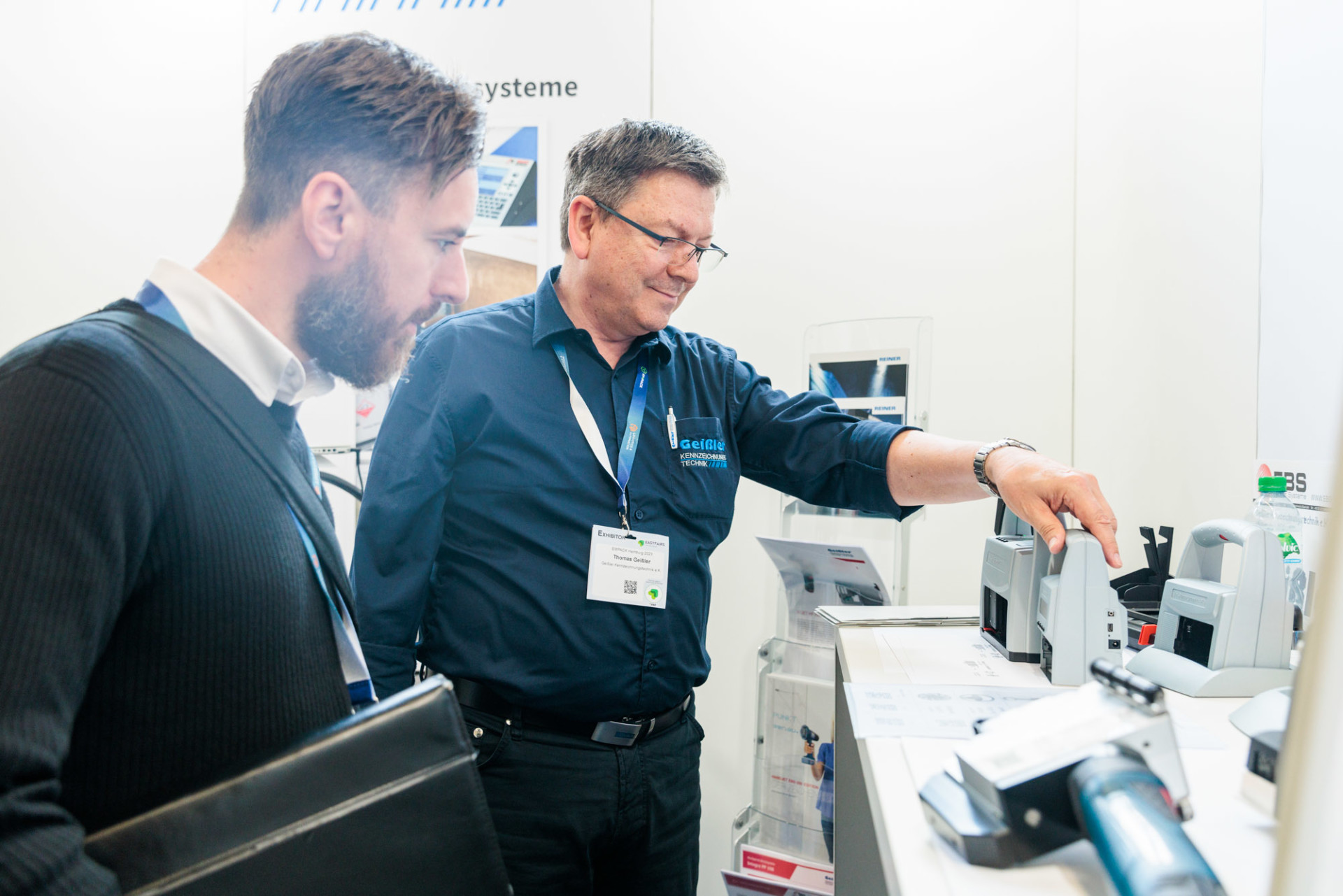 Aussteller der Messe EMPACK 2024 in Hamburg - Geißler Kennzeichnungstechnik